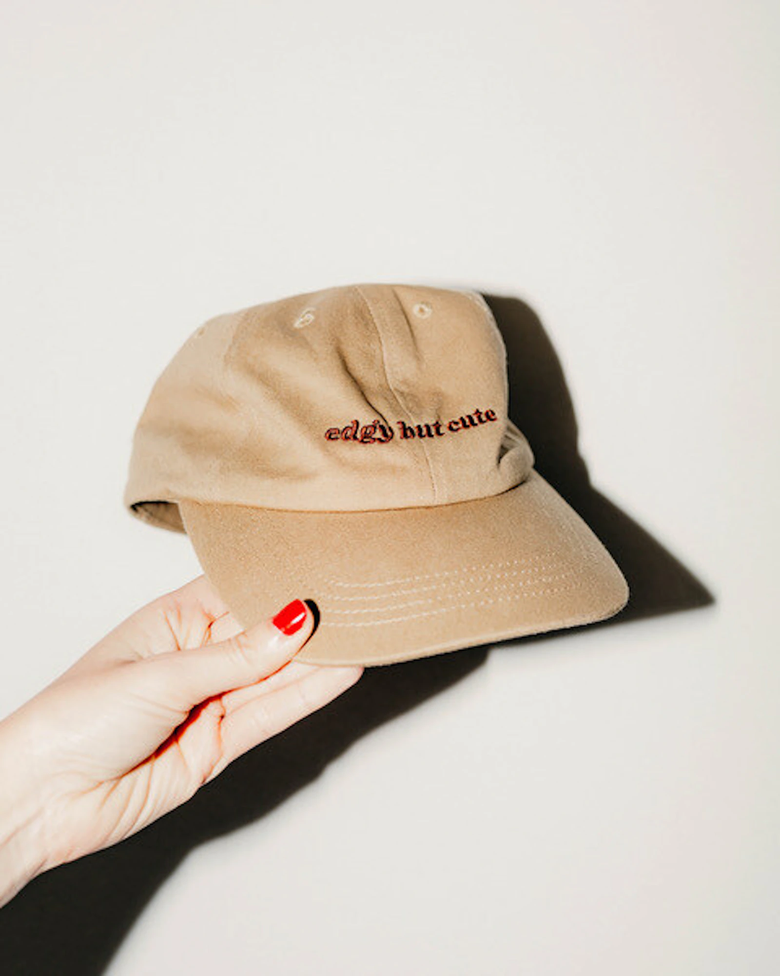 Custom Branded Dad Cap by Alejandra Cerda Ojensa