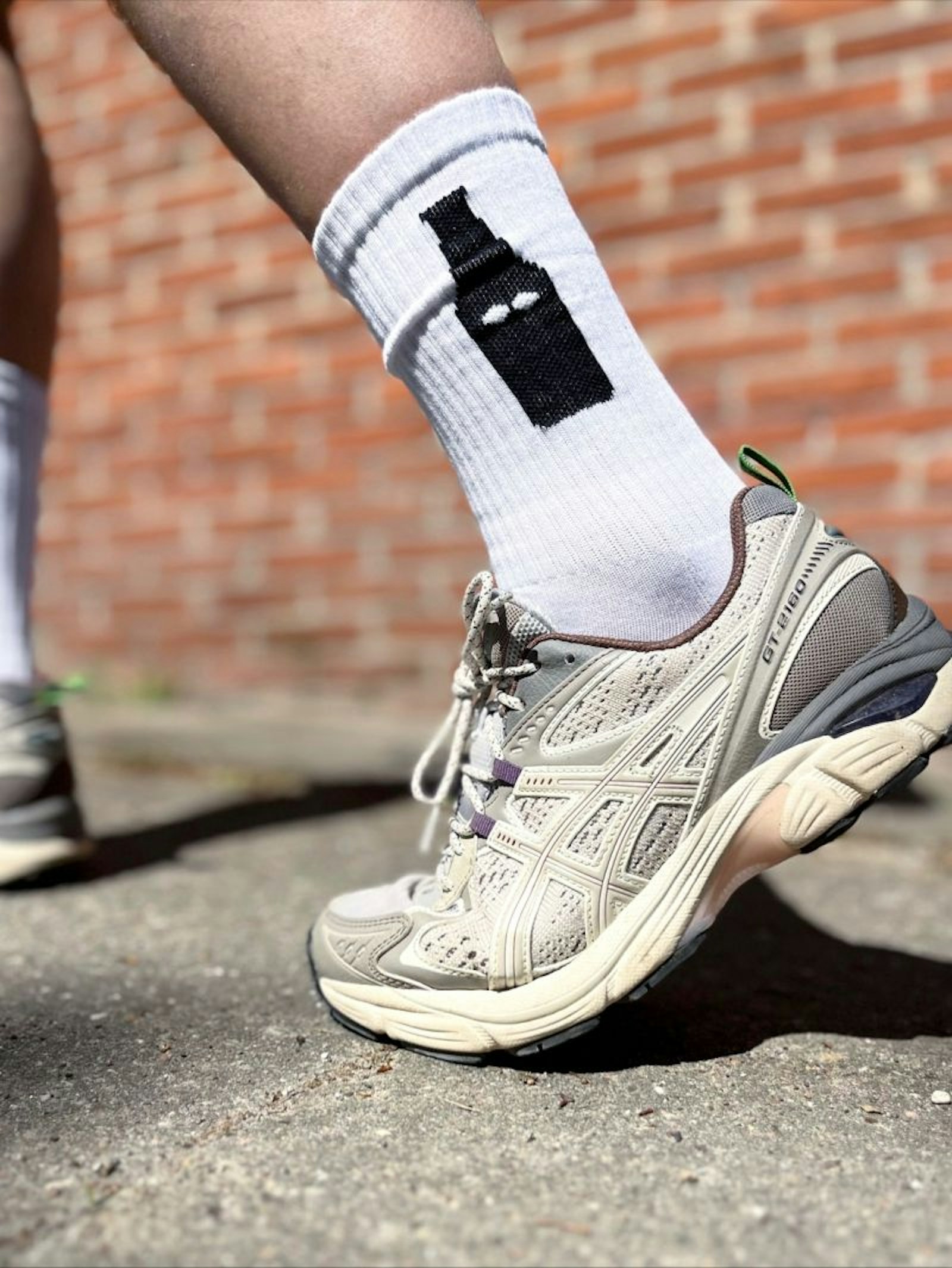 Branded organic socks merch by Fantombryg x Sugarcoat