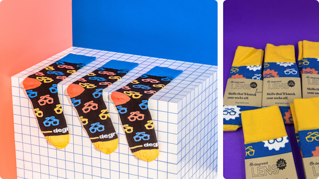 Socken personalisieren: 10 Designs, die Menschen tragen