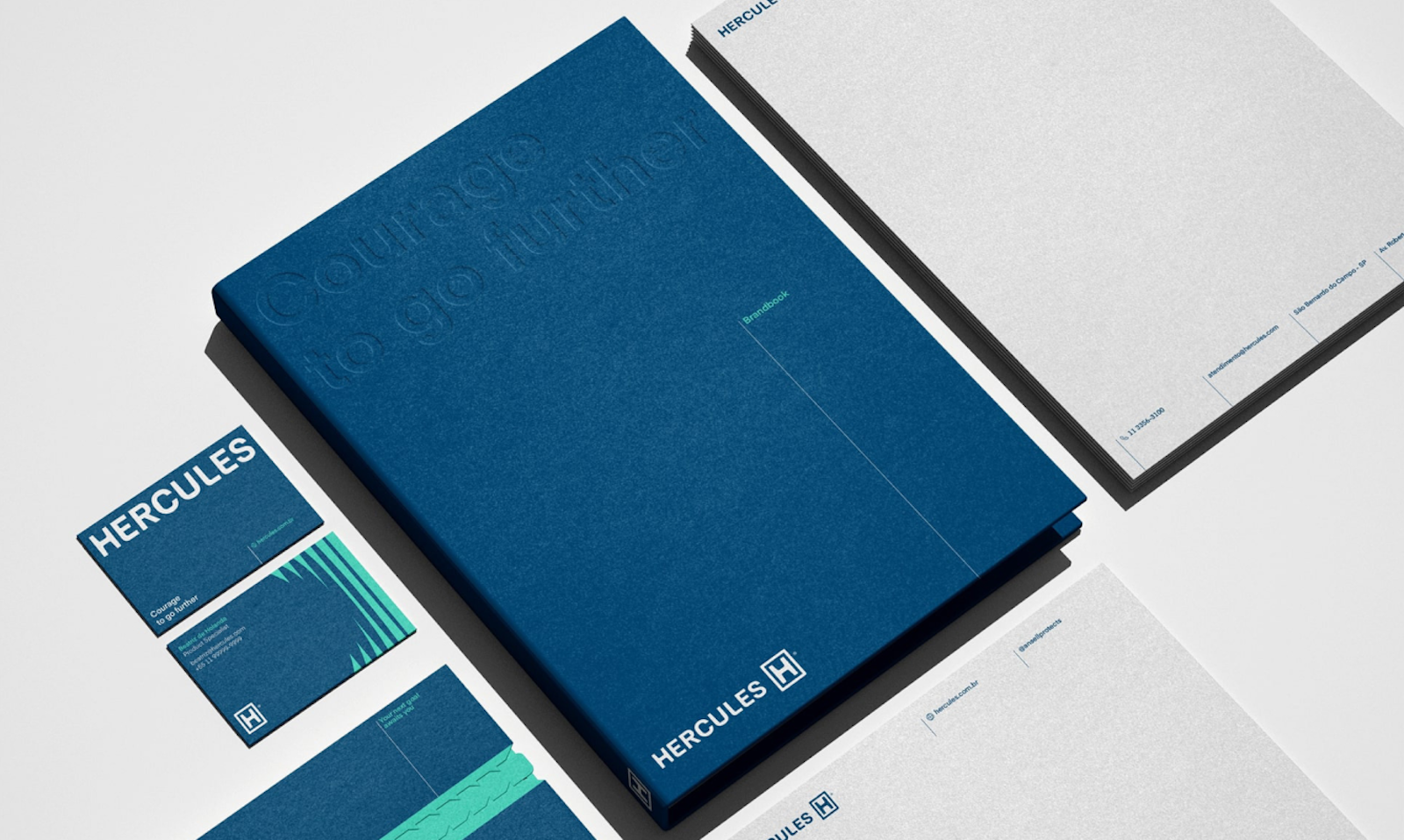 Hercules Blue Notebook | Inspiration | Sugarcoat