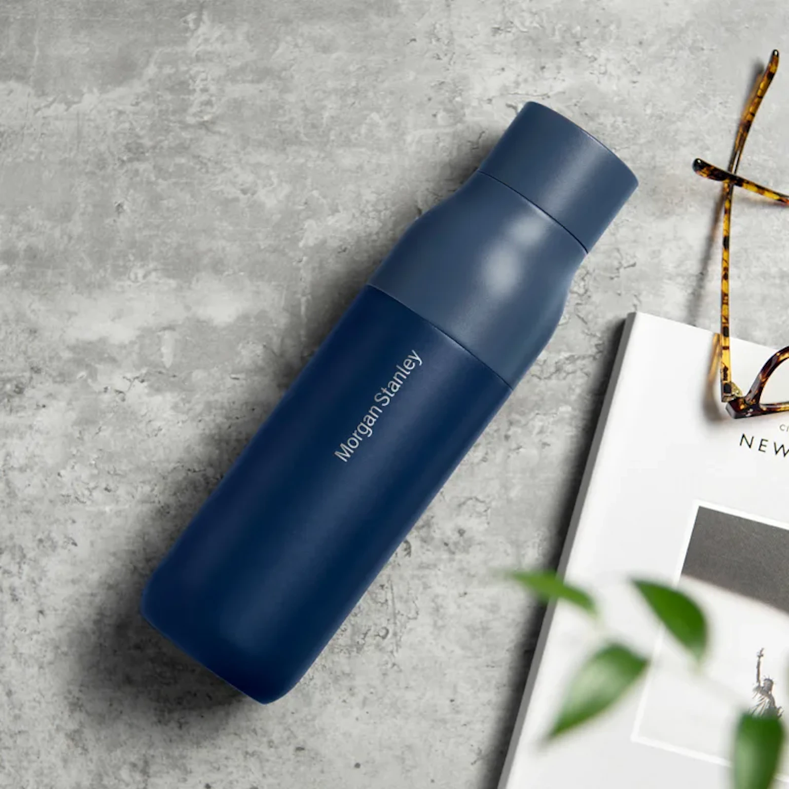 Custom Branded LARQ Water Bottles for Morgan Stanley