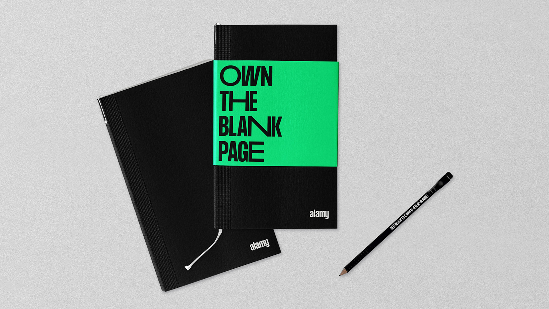 Alamy's Branded Custom Notebooks - Minimalist Merch