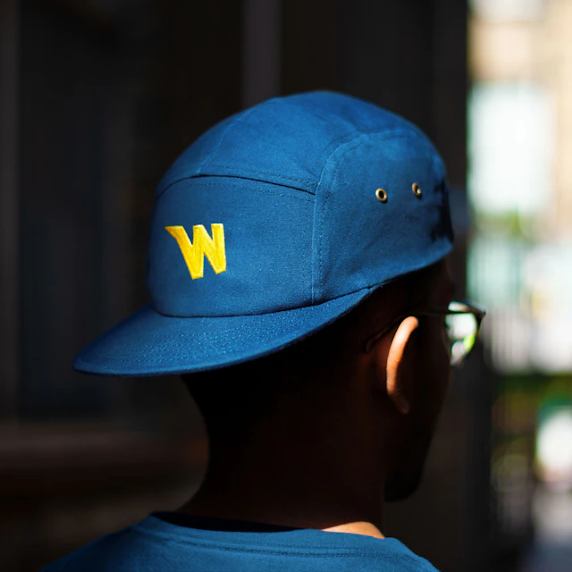 Wind Mobility's Bold Branded Caps: Custom Company Merch