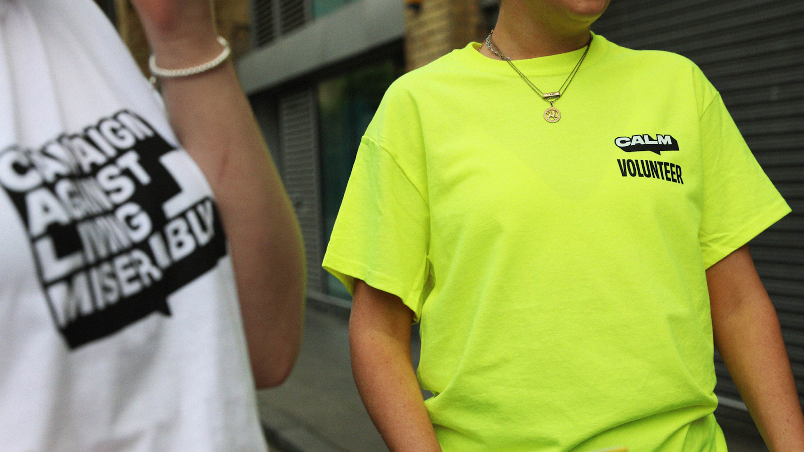 CALM Branded T-shirts: Vibrant Company Merchandise