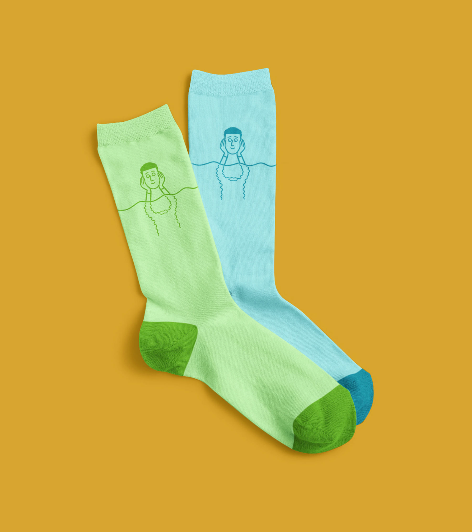 Citrix branded socks: custom company merchandise idea