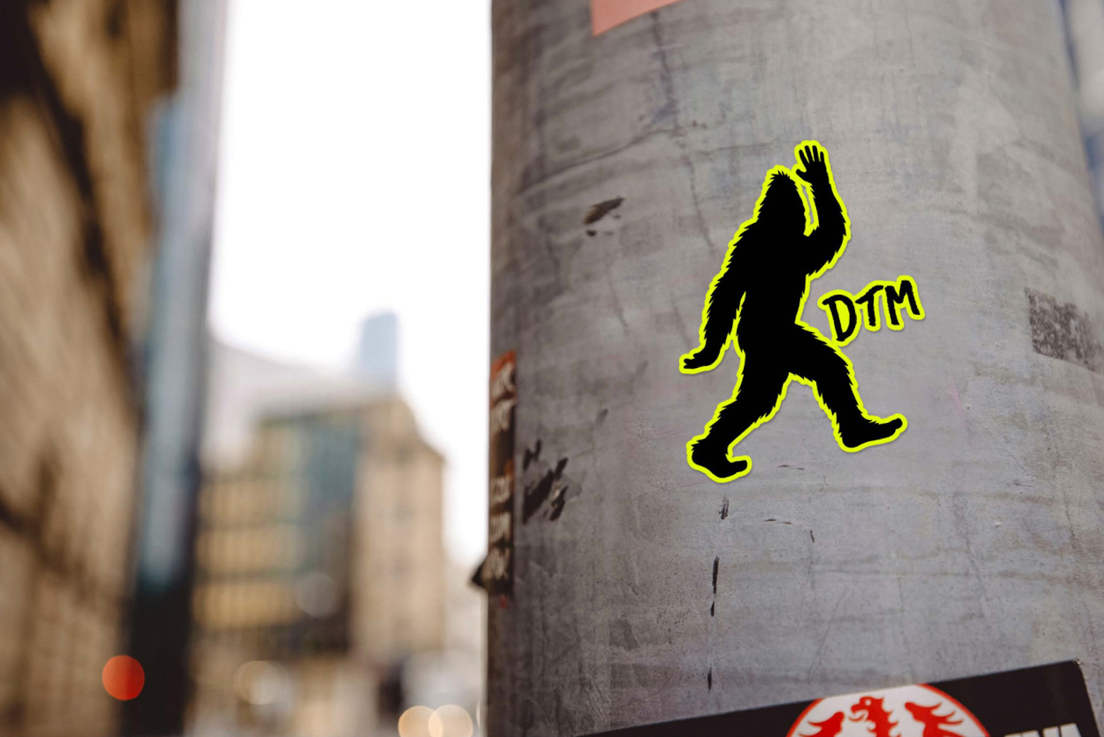 Custom Branded Stickers for Doing Things Media Merch