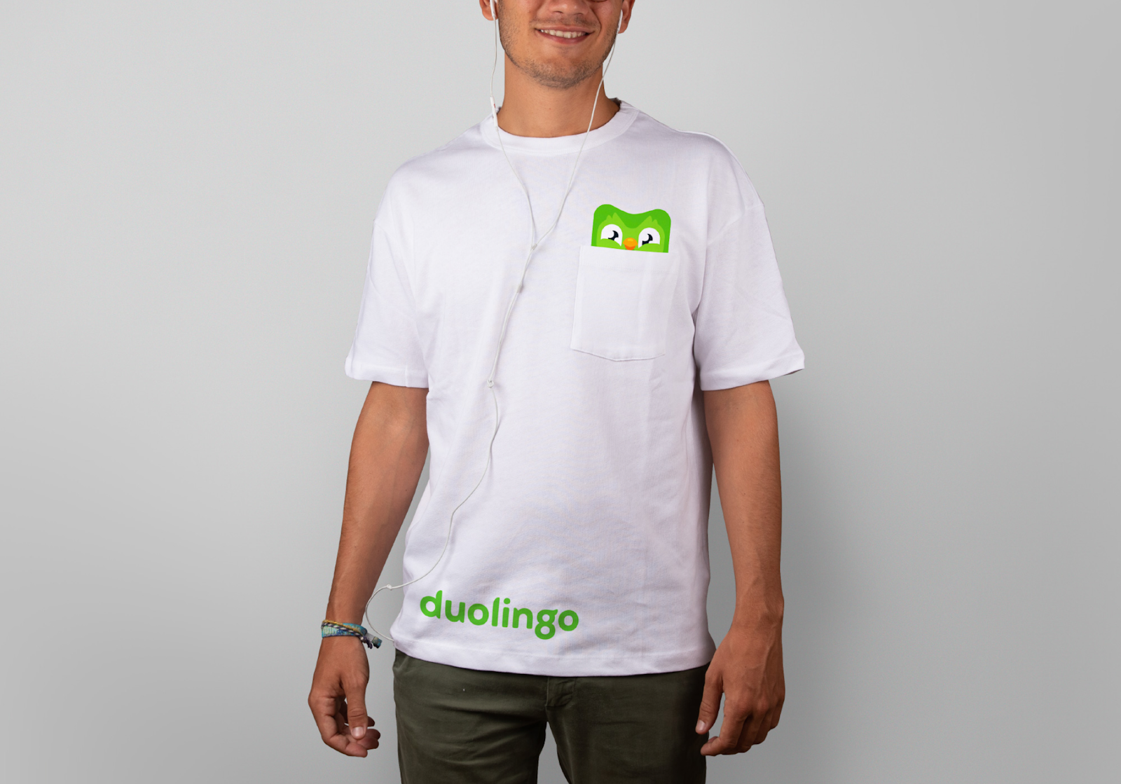 Duolingo Branded T-shirts: Custom Company Merchandise