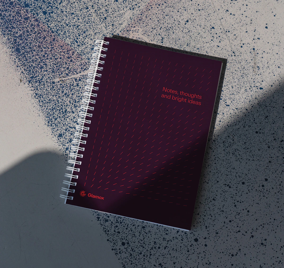 Glamox branded notebooks: High-quality company merchandise