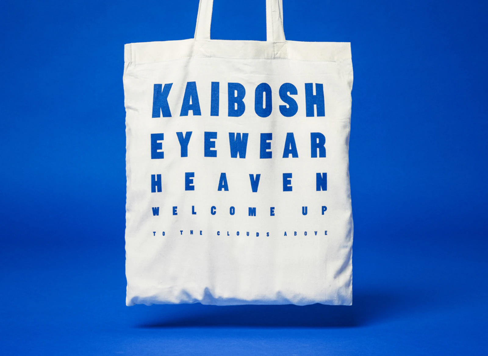 Kaibosh's branded tote bags with eye-catching design
