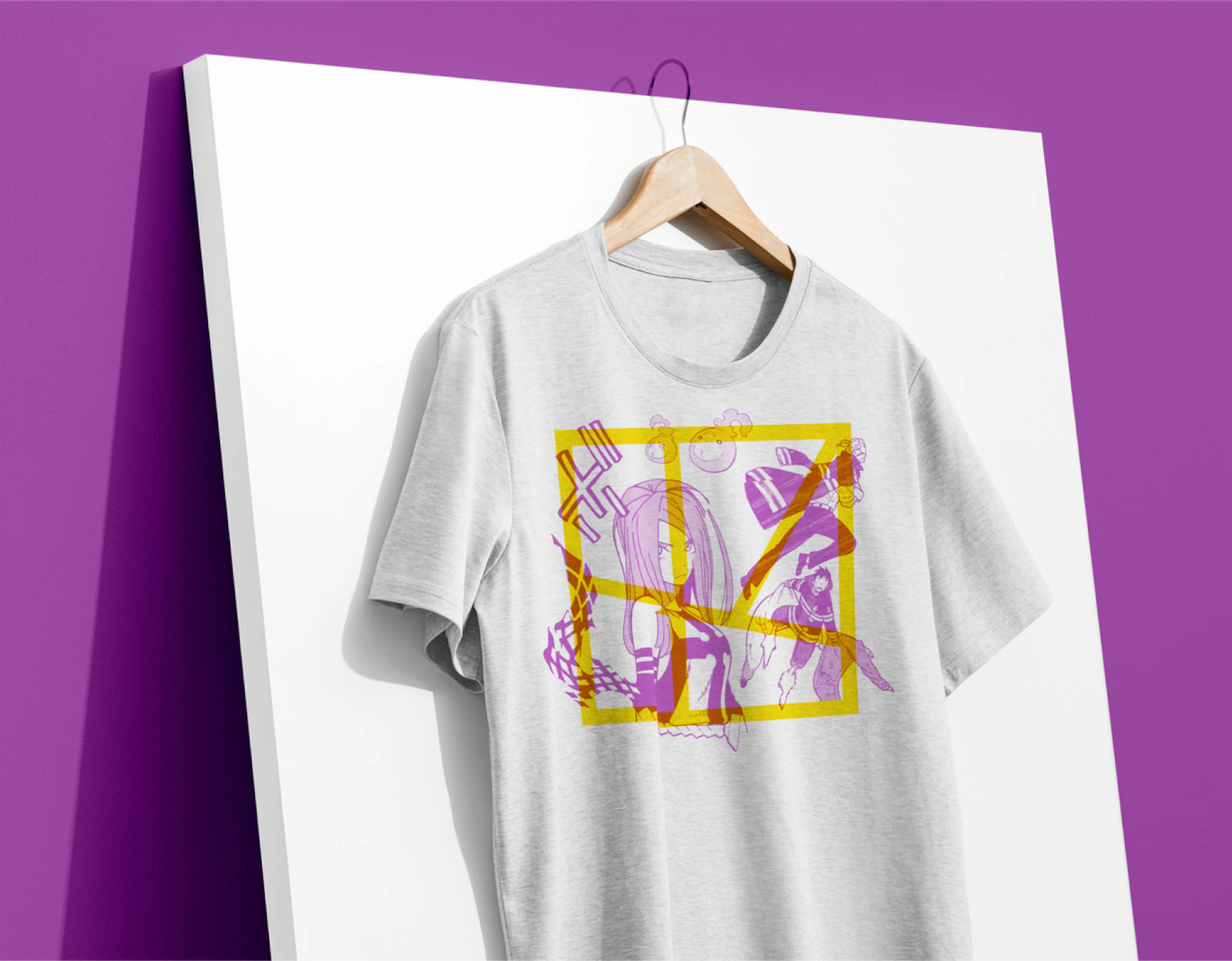 "Kodansha Branded Art T-shirts: Unique Company Merchandise"