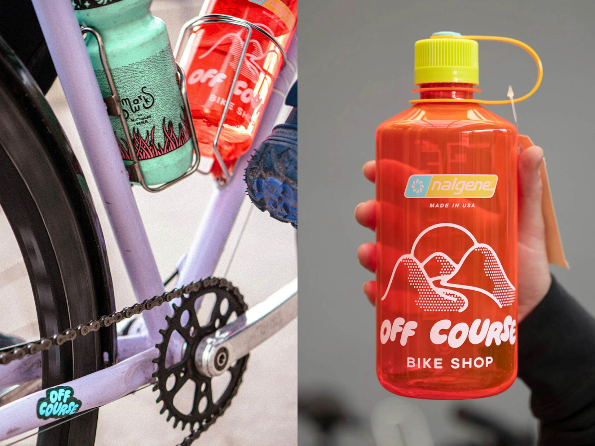 Custom Branded Active Water Bottle Merch by Coursier FR