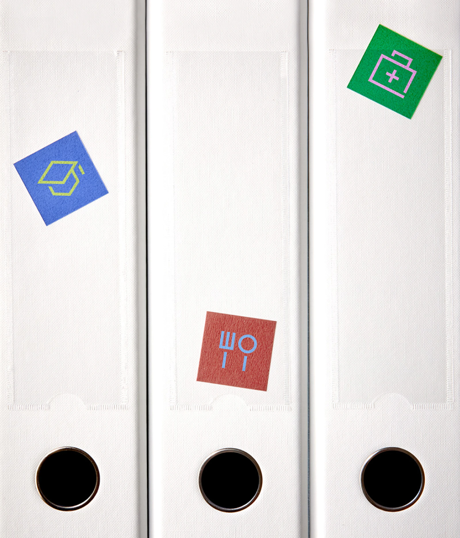 Open Research branded stickers for company merchandise