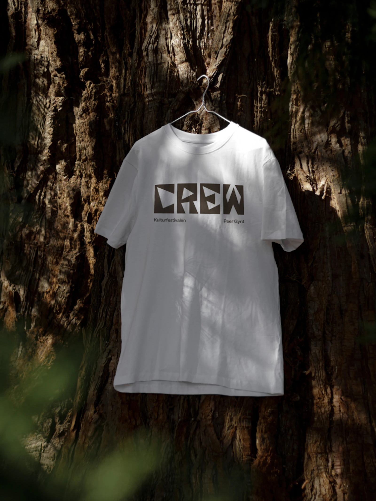 Peer Gynt's Branded "CREW" T-Shirt Company Merchandise