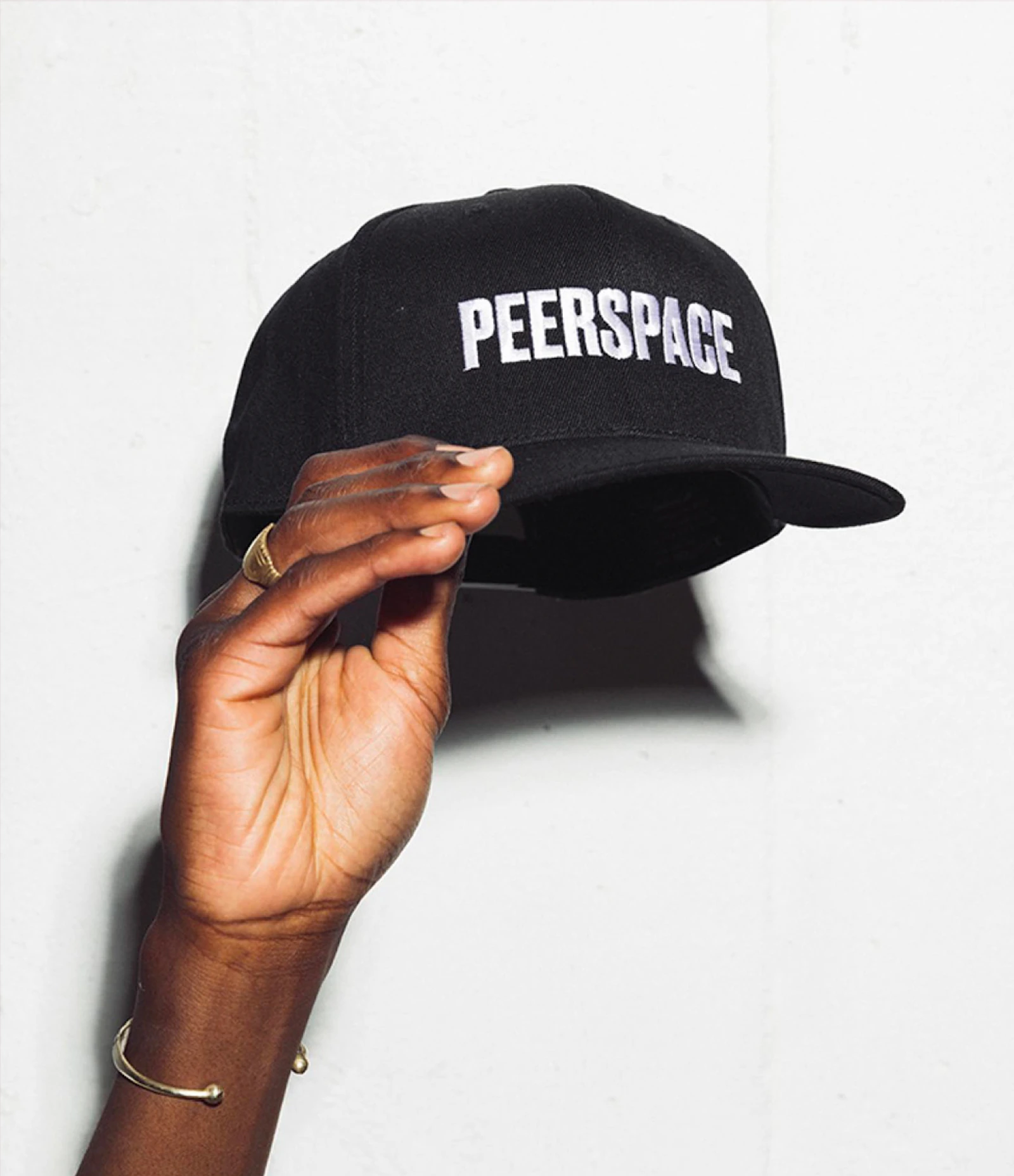 Peerspace Branded Cap: Minimalist Company Merchandise