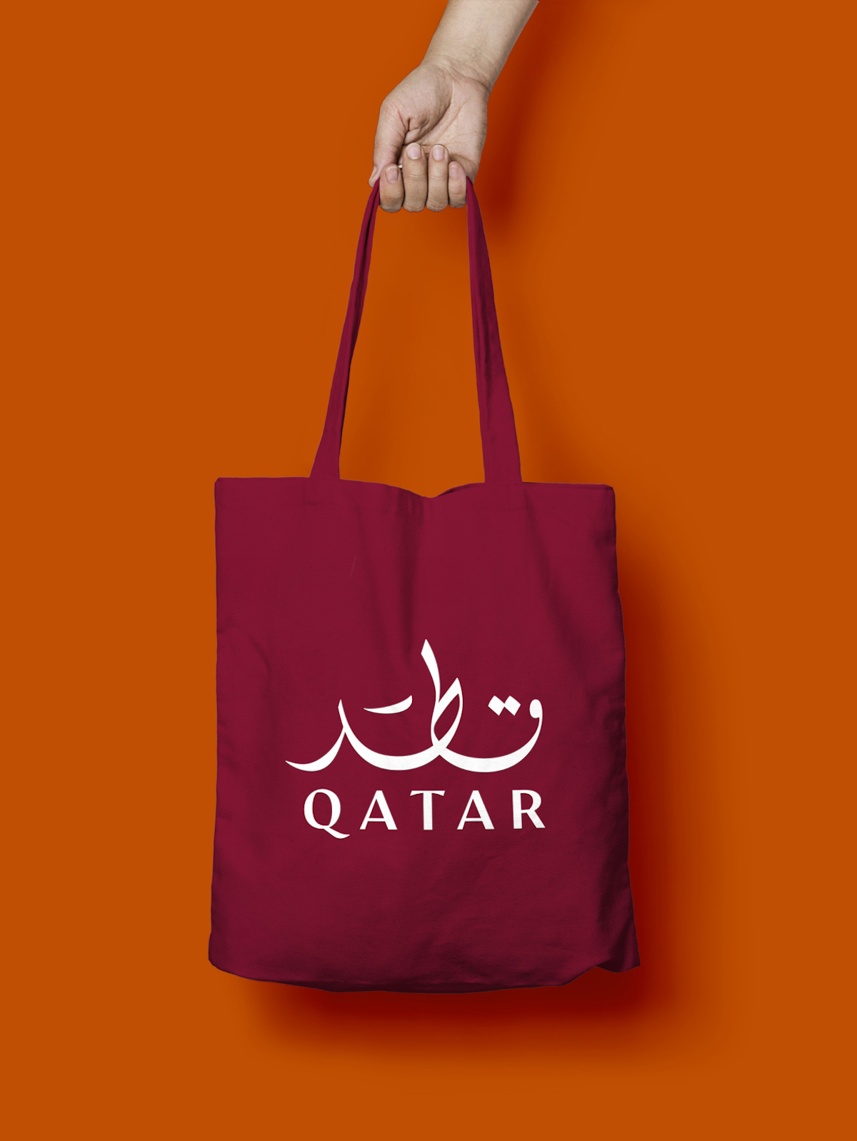 Custom Branded Tote Bags by Qatar Tourism for Merchandise