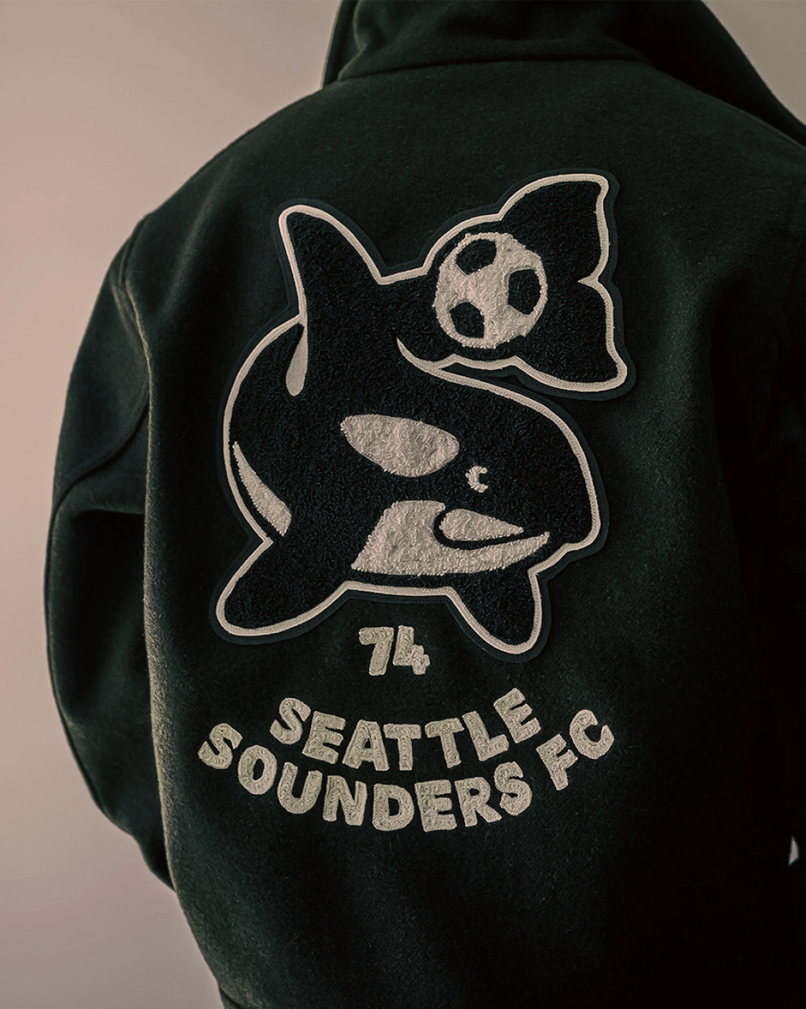 Branded Orca Hoodie Merchandise by Seattle Sounders FC