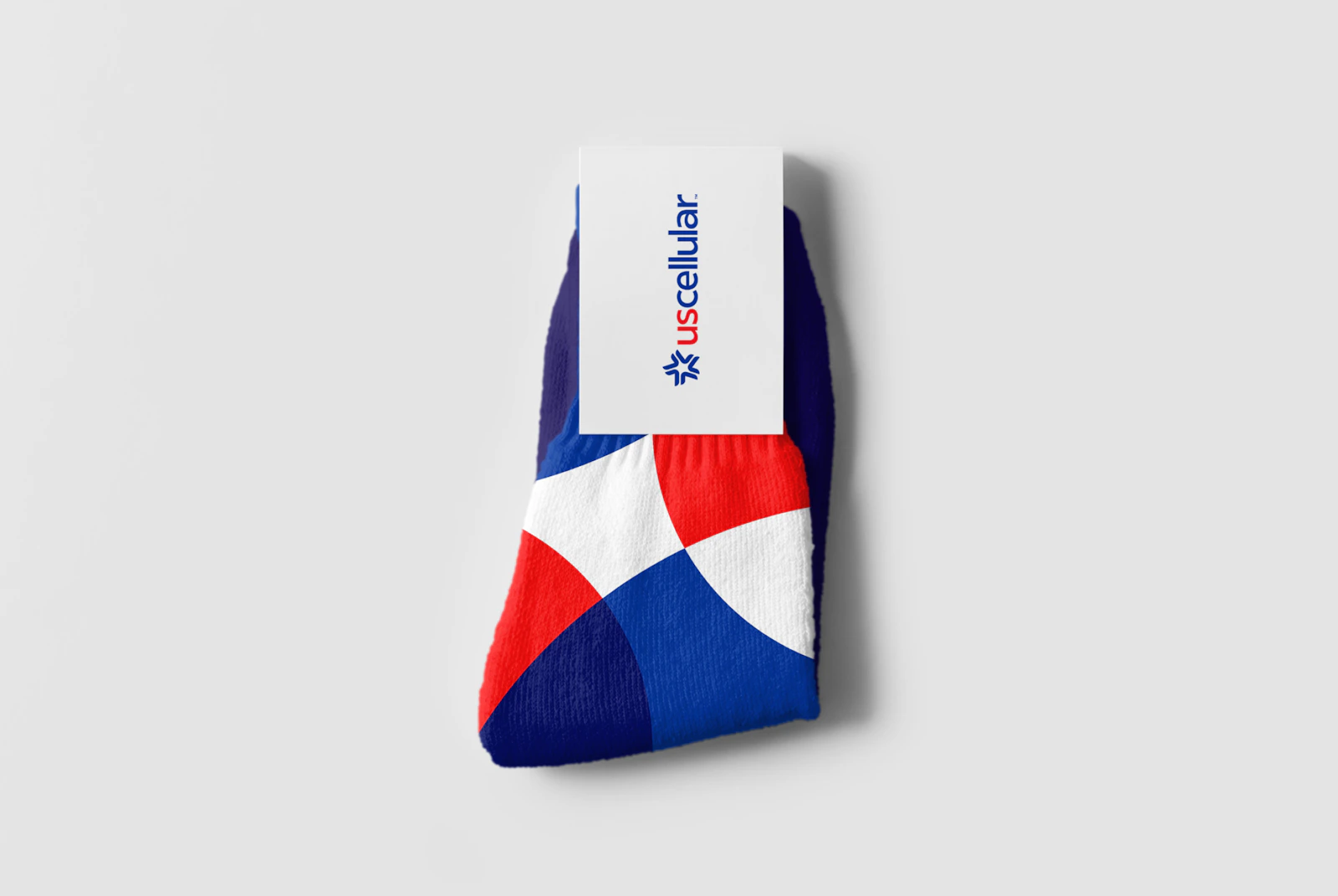US Cellular Branded Socks: Custom Company Merchandise